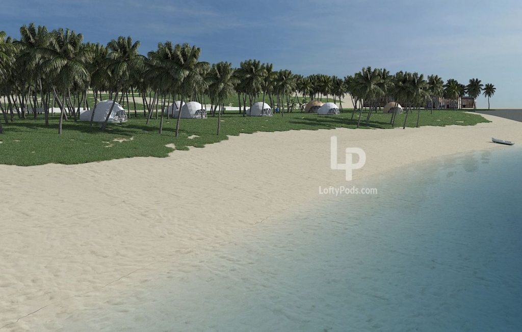 Waterfront Resort | LoftyPod modular homes