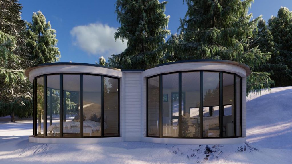 Quebec prefab home affordable | The Misty Pod