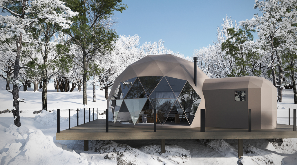 MICKEY DOME - LoftyPod modular homes